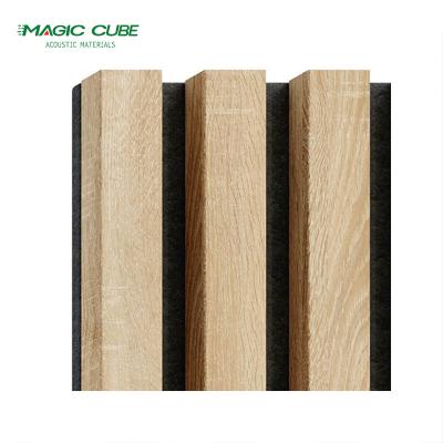 China Heat Insulation Wood Slat Wall Panels For Acoustic Solutions And Decoration for sale