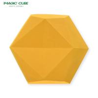 China Hexagon 3D Pet Polyester Fiber Acoustic For Wall Covering for sale