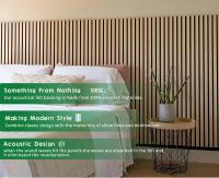 China 2024 high quality European standard  china manufacture European standard  decorative akupanel wood acoustic wall panels for sale
