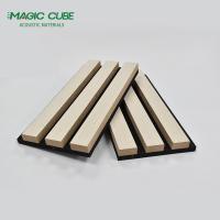 China Interior fluted akupanel eco-friendly sound absorption slatted  akupanel Board  form China Supplier for sale
