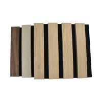 China Eco-Friendly Building Material acoustic wood wall panel 2400 2400mm length akupanel wooden for sale