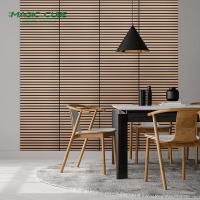 China Textured Acoustic Wood Wall Panels for Background Walls Film and Television Halls Conference Rooms Game Rooms for sale