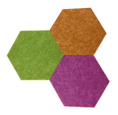China Decorative Sound Proofing Polyester Fiber Acoustic Sound Insulation Panel Pet Acoustic Felt Panels for sale