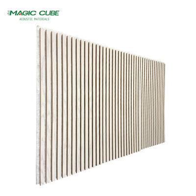 China Europe Sound Absorbing Panel Akupanel Slat Pet Wood Acoustic Panel For Soundproofing for sale