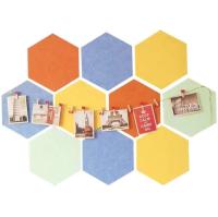 China Indoor Decorative Soundproof Wall Panel Pet Felt 100% Polyester Fiber Acoustic Panel For Meerting Room for sale