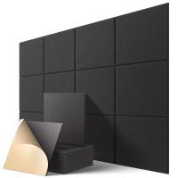 China Customizable Color Wall Decoration Sound Absorb Polyester Fiber Board Pet Wall Panels For Office for sale