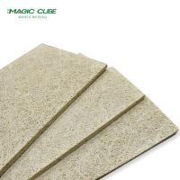 China In Stock Fiber Cement Acoustic Wall Coffered Ceiling 1mm Width Wood Wool Wall Panels for sale