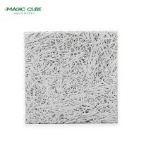 China Factory Delivered 15mm/20mm Thickness Conference Room Sound Absorbing  Wood Wool Wall Panels for sale
