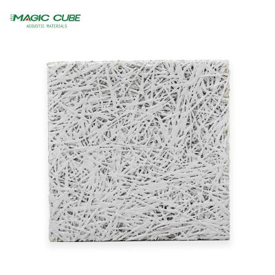 China Factory Delivered 15mm/20mm Thickness Conference Room Sound Absorbing  Wood Wool Wall Panels for sale