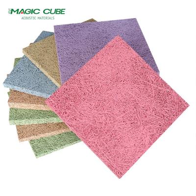 China 2024 Manufacture Direct Fiber Cement Wood Wool Wall Panels With Environmentally Friendly Materials for sale
