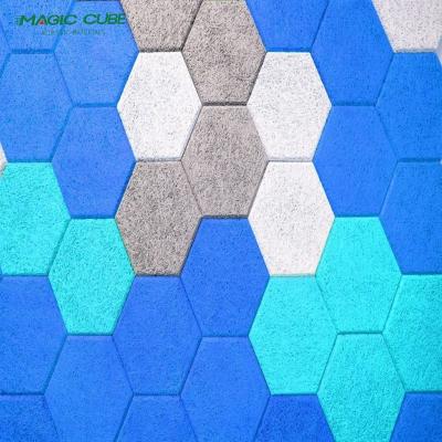China Wood Wool Acoustic Panel For Sound Absorption In Commercial Buildings for sale