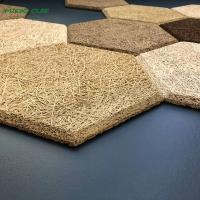 China Fireproof Wood Wool Acoustic Panel For High-Performance Sound Absorption for sale