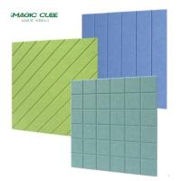 China Home Theater Decorative 1220*2440mm Polyester Acoustic Absorbing Panels for sale