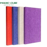 China Customizable Polyester Fiber Acoustic Panel For Interior Acoustic Design And Soundproofing for sale