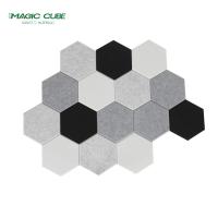 China 12mm Thickness 100% Polyester Fiber Acoustic Panel For Wall And Ceiling for sale