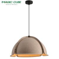 China 3D Design Acoustic Lamp Adjustable Length Soundproof for Open-Plan Offices Loft Apartments Collaborative Workspaces for sale