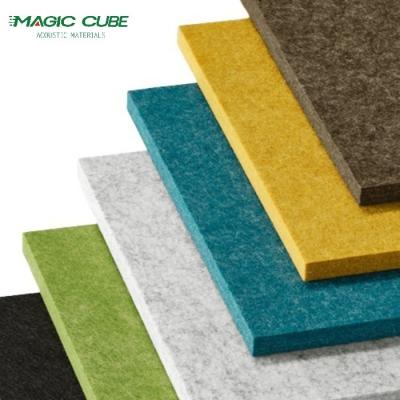 China High Sound Absorption Performance Polyester Fiber Acoustic Panel In Various Patterns for sale