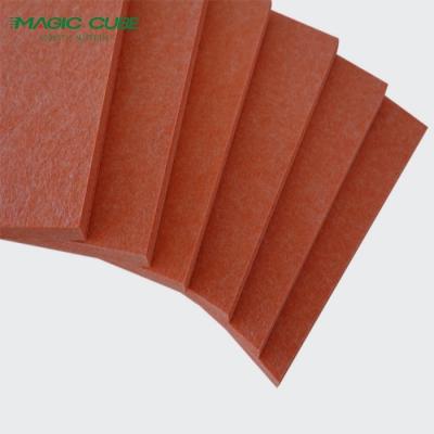China Environmentally Friendly Sound-Absorbing Material Polyester Fiber Acoustic Board for sale