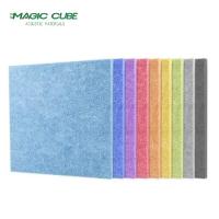 China Conference Room Sound Absorbing Material High Density Polyester Fiber Acoustic Board for sale