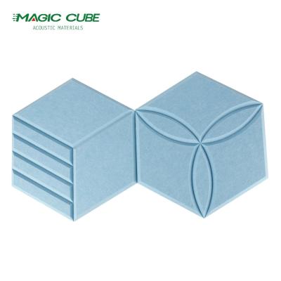 China Interior Decoration Acoustic Polyester Fiber Sheets For Wall And Ceiling for sale