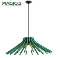 China Home Decoration Hanging Lightshade Handmade Soundproof Felt Light Mushroom Model Lampshade Chandelier for sale