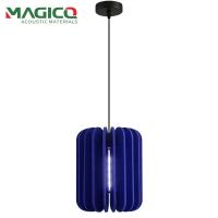 China Living Room Luxury Color Home PET Felt Lampshade Sound-absorbing Cotton Lighting Shade Chandelier for sale