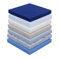 China Interior Wall Decoration Acoustic Polyester Panels 24mm PET Akupanel for sale