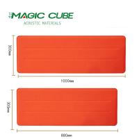 China Lightweight And Fire-Resistant Recycled PET Polyester Fiber Acoustic Desk Divider for sale