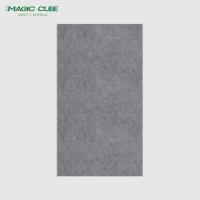 China Grey Polyester Fiber Acoustic Panel Good Sound Absorption Polyester Wall Panels for sale