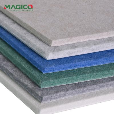 China PET Felt Acoustic Wall Panels 3D Polyester Acoustic Panels UV Inkjet Printing for sale