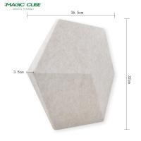 China Custom-Made 3D Acoustic PET Panel for Acoustic Treatment in Various Settings for sale
