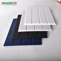 China Noise Control and Absorption Polyester Fiber Acoustic Panel PET Board for Room for sale