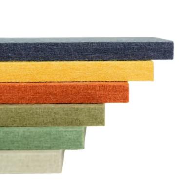 China Polyester Fiber Acoustic Panels sound absorption material for walls acoustic panels for home coustic panels for astudio for sale