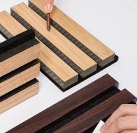 China wooden slat acoustic wall panels wall soundproofing material acoustic insulation wall panels for sale