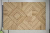 China Wood-grain imitation soundproofing panels acoustical PET soundproofing panel acoustic board wall panel for sale