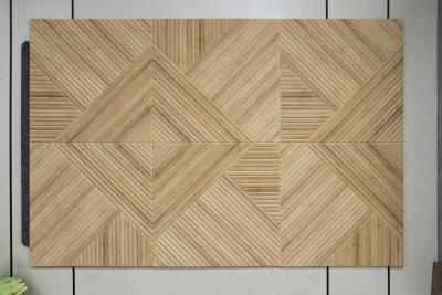 China Wood-grain imitation soundproofing panels acoustical PET soundproofing panel acoustic board wall panel for sale
