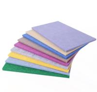 China Polyester Fiber Acoustic Panel sound absorption material for walls sound insulation board for walls for sale