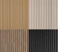 China wooden slat acoustic wall panels slatted wood acoustic panels acoustic slat wood soundproof wall panels for sale
