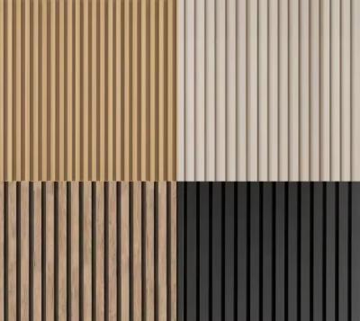 China wooden slat acoustic wall panels slatted wood acoustic panels acoustic slat wood soundproof wall panels for sale