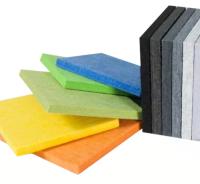 China Polyester Fiber Acoustic Panel acoustic panels for classrooms sound deadening wall board for sale