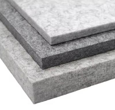China Polyester Fiber Acoustic Panel acoustic sound proofing wall panels felt acoustic wall panel for sale