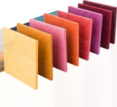 China Polyester Fiber Acoustic Panel sound absorbing panels for home sound absorbing wall art for sale