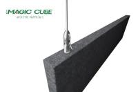 China Customizable Polyester Fiber Ceiling Acoustic Panel for Banquet Halls Enhance Acoustics for sale