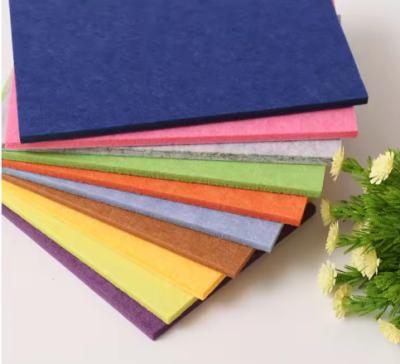 China Polyester Fiber Acoustic Panel soundproof material for walls sound absorbing insulation panels for sale