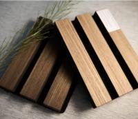 China wooden slat acoustic wall panels acoustic slat wood wall panels diy walnut acoustic slat wood wall panels for sale
