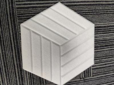 China Premium Polyester Fiber Acoustic Panels for Soundproofing Walls Hexagon PET Board for sale
