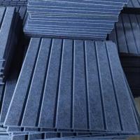 China Sound Absorbing Polyester Fiber Wall Panels Studio Acoustic Treatment Tiles PET Felt for sale