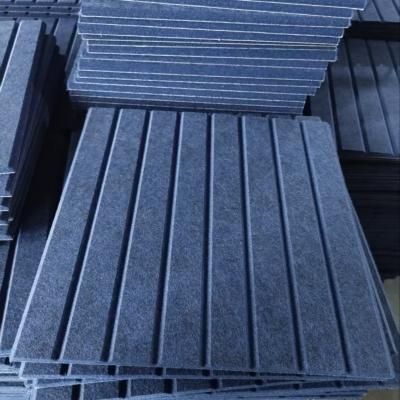 China Sound Absorbing Polyester Fiber Wall Panels Studio Acoustic Treatment Tiles PET Felt for sale