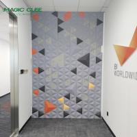 China Urban Renovation Projects Accelerate Adoption Of 3D PET Acoustic Wall Panels For Improved Sound Control for sale
