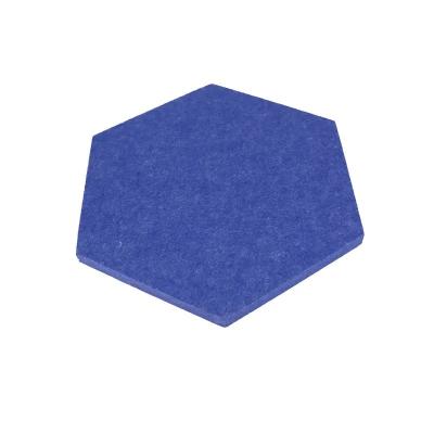 China Hexagon Sound-Absorbing Polyester Fiber Acoustic Panels for Home Theater and Office Wall for sale